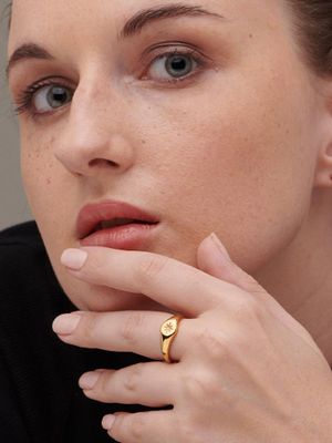 Buy Palmonas Flower Magic Ring-18k Gold Plated Online