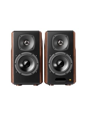 Buy EDIFIER S2000MKIII Powered Bluetooth Bookshelf 2.0 Speakers, Brown Online
