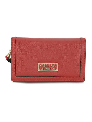 Buy Guess Women Rust Textured Wallet Online