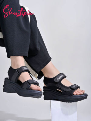 Buy Shoetopia Comfortable & Sporty Black Sandals Online