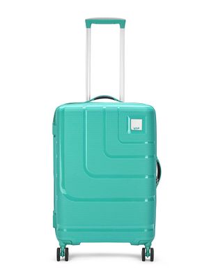 Buy VIP Green Solid Polypropylene Trolley Bag Online