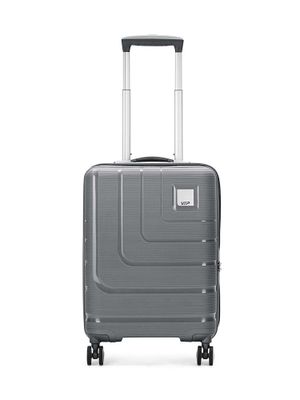 Buy VIP Grey Solid Polypropylene Trolley Bag Online