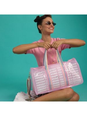 Buy Hamster London Hampton Duffle Bag Pink Online