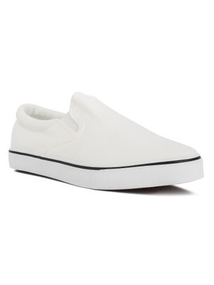 Buy London Rag Canvas Slip On Sneakers-White Online
