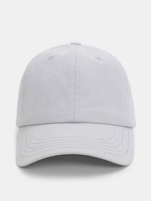 Buy Jack & Jones Light Grey Cotton Baseball Cap Online