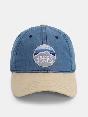 Buy Jack & Jones Light Blue Vintage Washed Baseball Cap Online