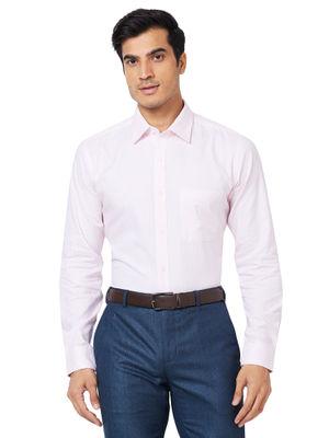 Buy Raymond Slim Fit Checkered Red Formal Shirt Online