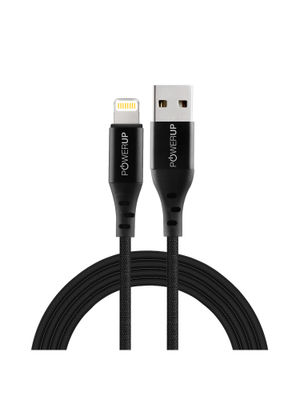 Buy PowerUp 1.5M Lightning Cable - Black Online