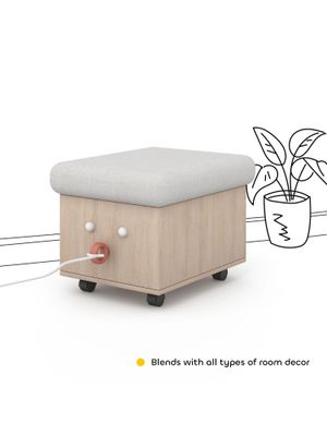 Buy Smartsters Goofy Storage Wagon in Chestnut Finish Online