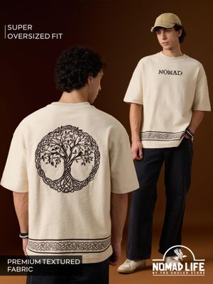 Buy The Souled Store Official Nomad: Celtic Men Super Oversized T ...