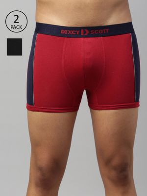 Buy Dixcy Scott Men's Cotton Spandex With Anti Microbial Finish Solid ...