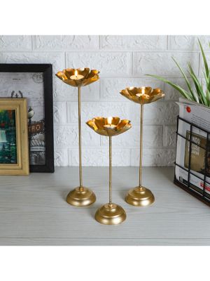 Buy Amaya Decors Small Lotus Detachable Set of 3 Online