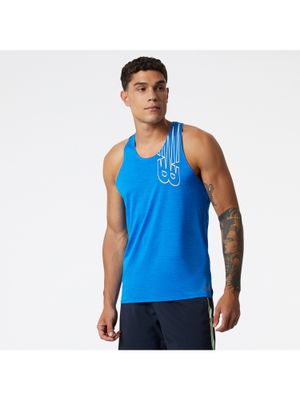 Buy New Balance Men's Blue Tank Top Online