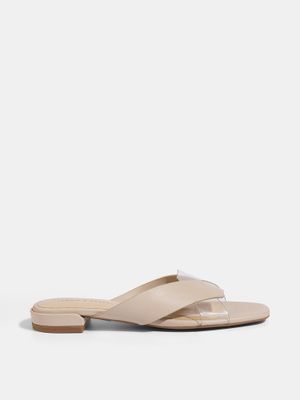 Buy Lemon & Pepper Women Ivory Slip On Open Toe Online