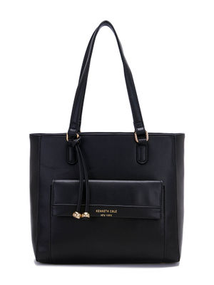 Buy Kenneth Cole Womens Tote Bag with Zip - Black Online