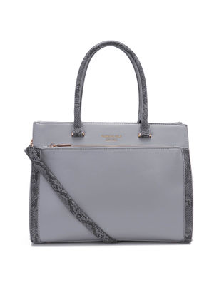 Buy Kenneth Cole Womens Tote Bag with Zip - Grey Online