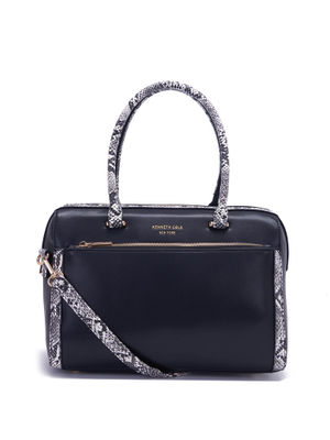 Buy Kenneth Cole Womens Tote Bag with Zip - Black Online