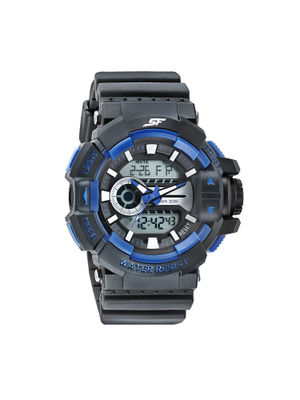 Buy Sonata Hustler 77118PP06W Multi-Color Dial Analog And Digital Watch ...