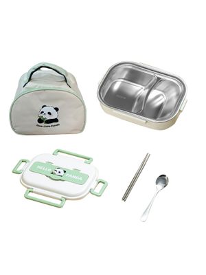 Buy Little Surprise Box Happy Panda Small Size Lunch Box with Insulated ...