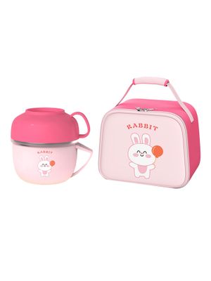 Buy Little Surprise Box Pink Small Size, Bunny Dual Handle Soup/Noodles ...