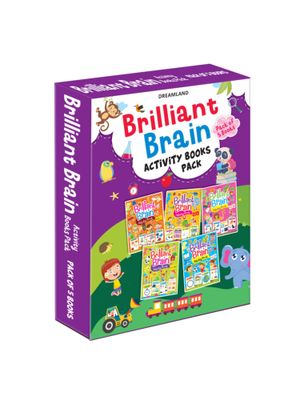 Buy Dreamland Brilliant Brain Books 5 Titles Children Interactive ...