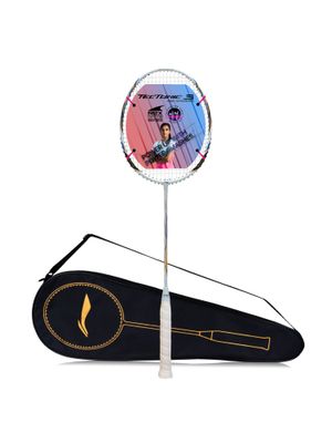 Buy Li-Ning Tectonic 3R Strung Carbon Fibre Badminton Strung Racket ...