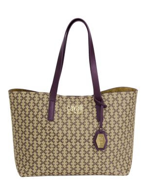 Buy Cavalli Class Violet Troina Tote Bag (Set Of 2) Online