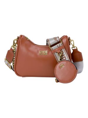 Buy Cavalli Class Brown Balice Shoulder Bag Online