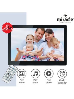 Buy MIRACLE DIGITAL 15 Inch HDMI Digital Frame Hi-Def Electronic Photo ...