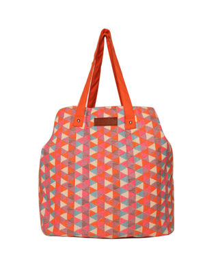 Buy Astrid Multicolor Multicompartment Tote Bag Online