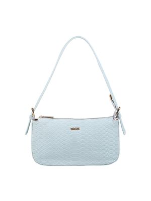 Buy Mochi Textured Light Blue Sling and Cross Bag Online