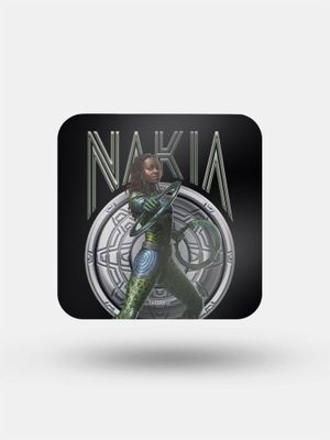 Buy Macmerise Wakanda Forever Nakia Pose Pattern Square Coaster Online