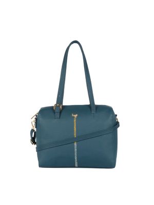 Buy Baggit Lolly Green Medium Duffel Handbag Online