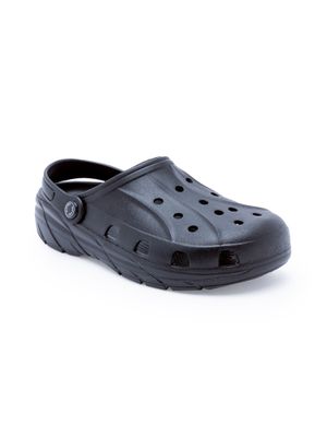 Buy Red Tape Men Solid Black Clogs Online