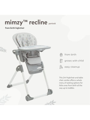 Buy Joie High Chair Mimzy Recline Portrait Birth Online