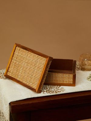 Buy Fabindia Vardaniya Utility Box - Design 2 Online