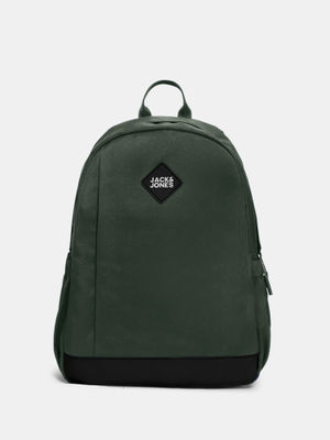 Buy Jack & Jones Dark Green Backpack Online