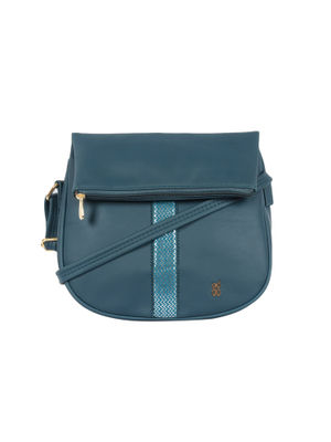 Buy Baggit Lorelei Blue Medium Sling Bag Online
