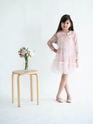 Buy Sunny Side Up Pink Hydrangea Dress Online