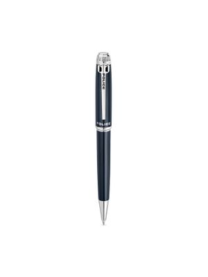 Buy Police Aptos Plain Blue & Silver Pen Online