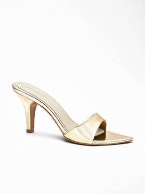 Buy Signature Sole Gold Heels for Women Online