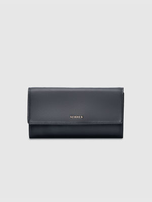 Buy SENNES Black Solid Wallet Online