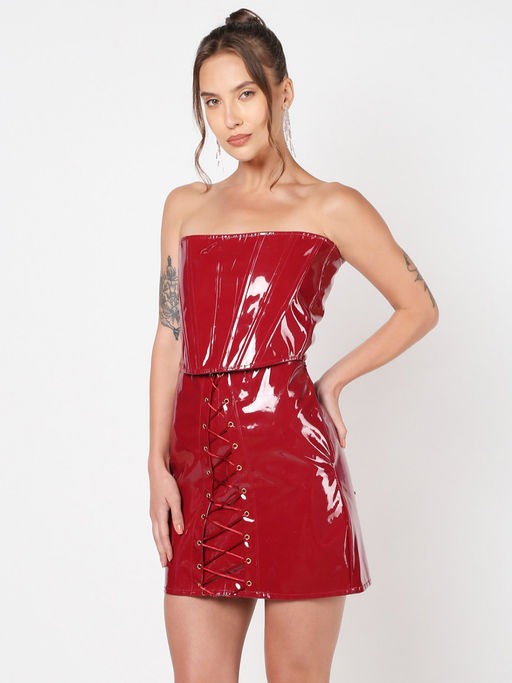 Buy Stylish Women Leather Skirts Collection At Best Prices Online