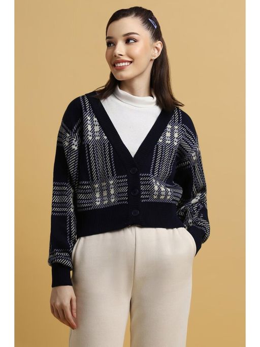 Buy Stylish Navy Blue Sweaters For Women Collection At Best Prices Online