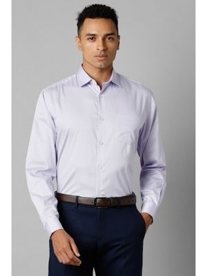 Allen Solly Formal Shirts : Buy Allen Solly Men Purple Slim Fit Solid ...