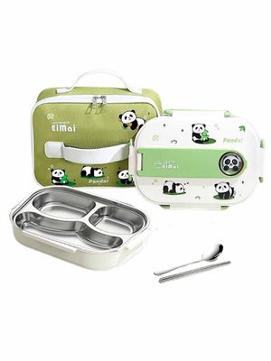 Buy Little Surprise Box 2D Panda Stainless Steel Lunch Box/Tiffin With ...