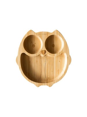 Buy Eco Rascals Owl Plate - Pink Online