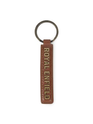 Buy Royal Enfield Tan Metal Logo Keychain Online