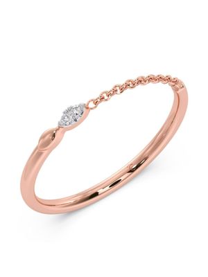 Buy Candere by Kalyan Jewellers BIS Hallmark 14k Rose Gold Chain Style ...