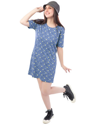 Buy Juliet Women Wear A Smile T-Shirt Dress (L) Online